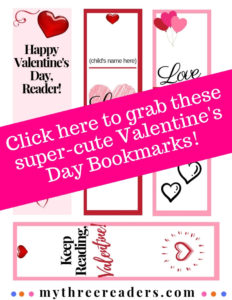 16 Free Printable Valentines Bookmarks PERFECT for Beginning Readers!