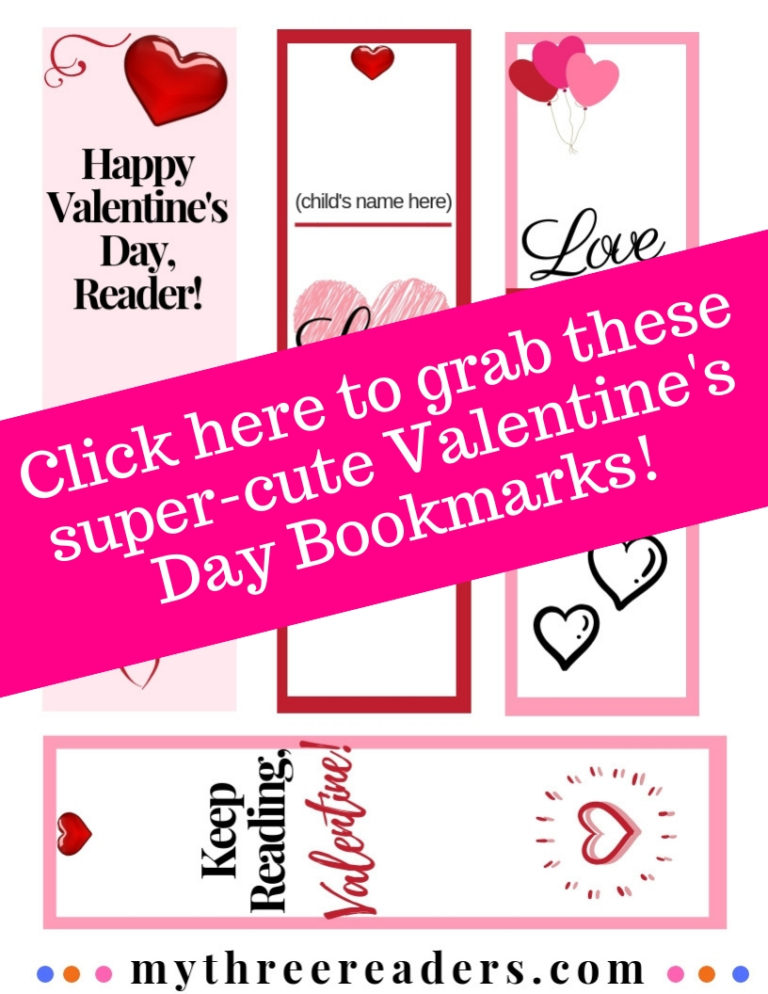 16 Free Printable Valentines Bookmarks PERFECT for Beginning Readers!