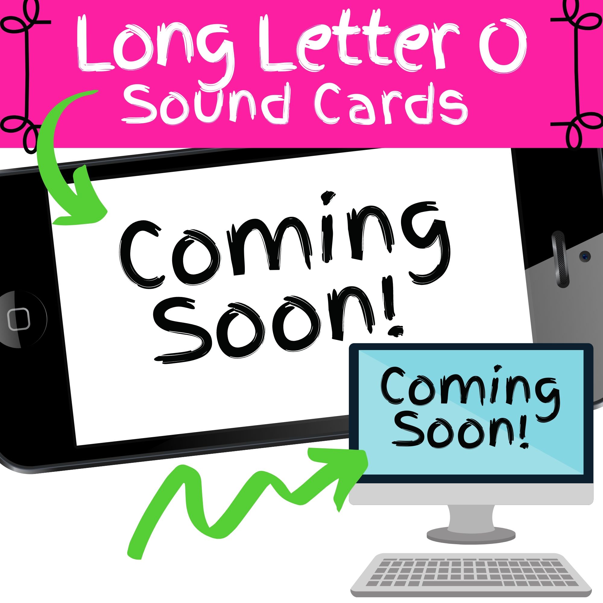Super Cute Phonics Flashcards - Digital with Matching Printables 2020